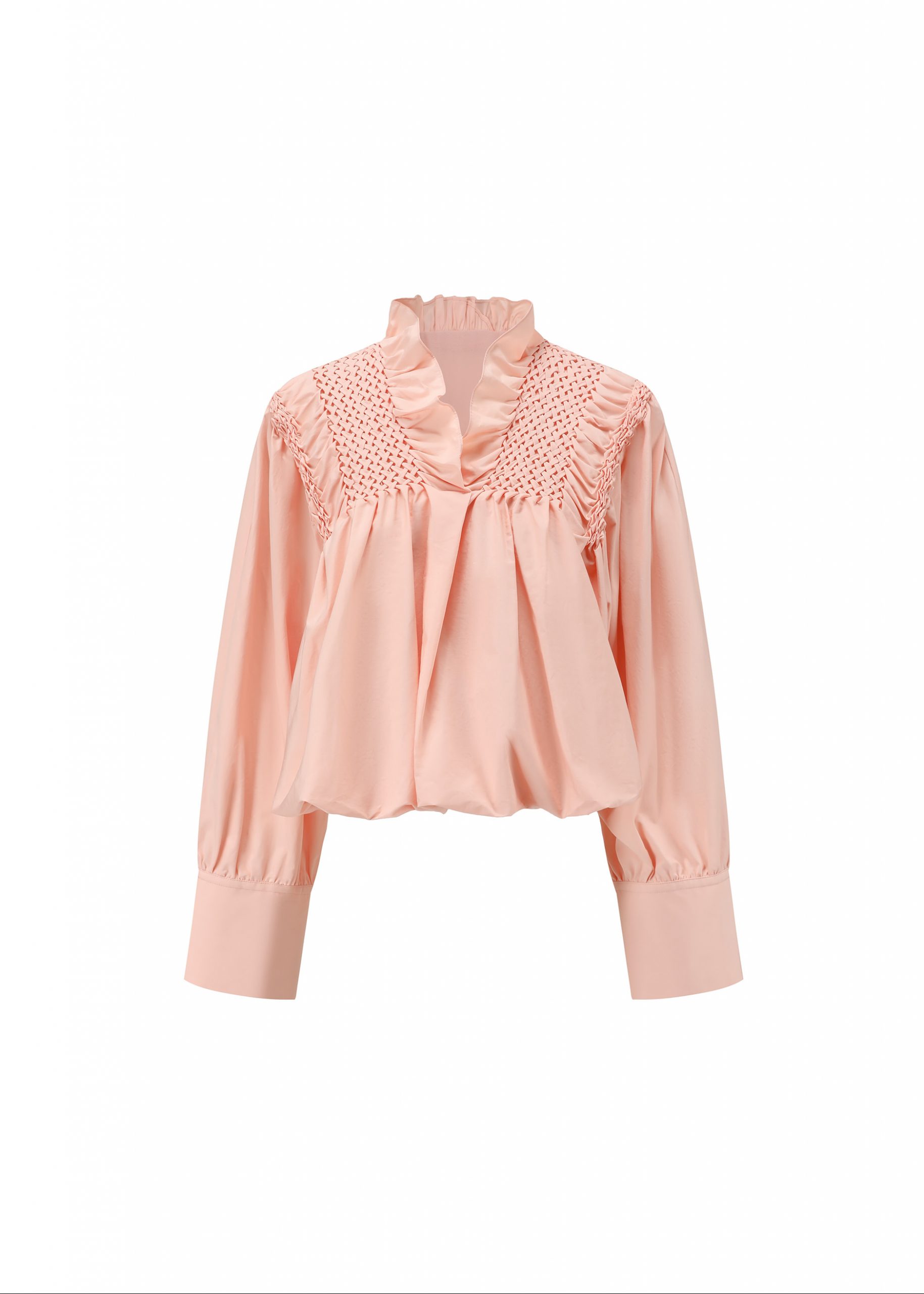 SMOCK BALLOON TOP – by FANG